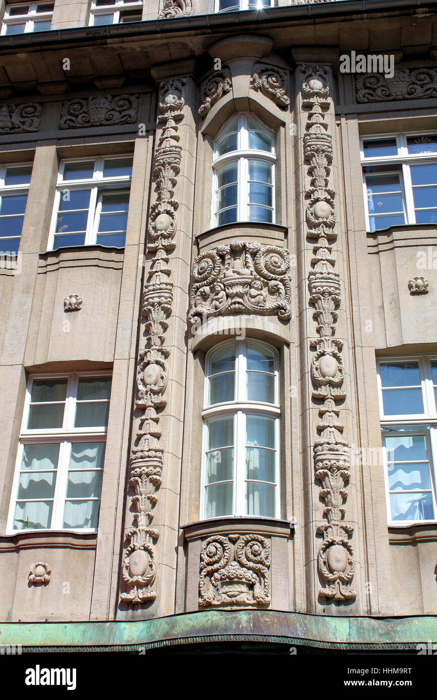 historical, baroque, relief, mecklenburg, oriel, historical, baroque ...