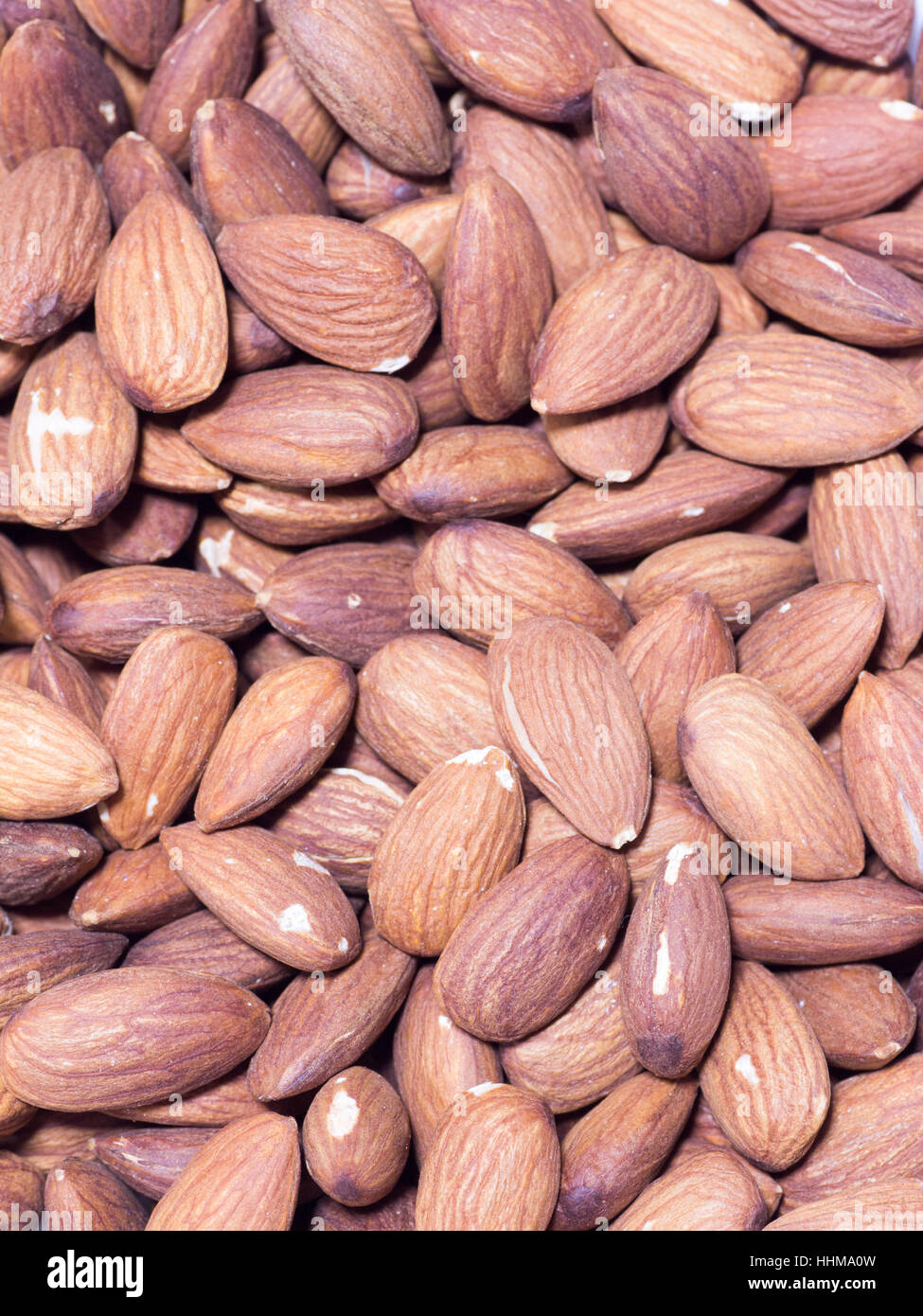 Seamless picture of almonds, high angle Stock Photo - Alamy