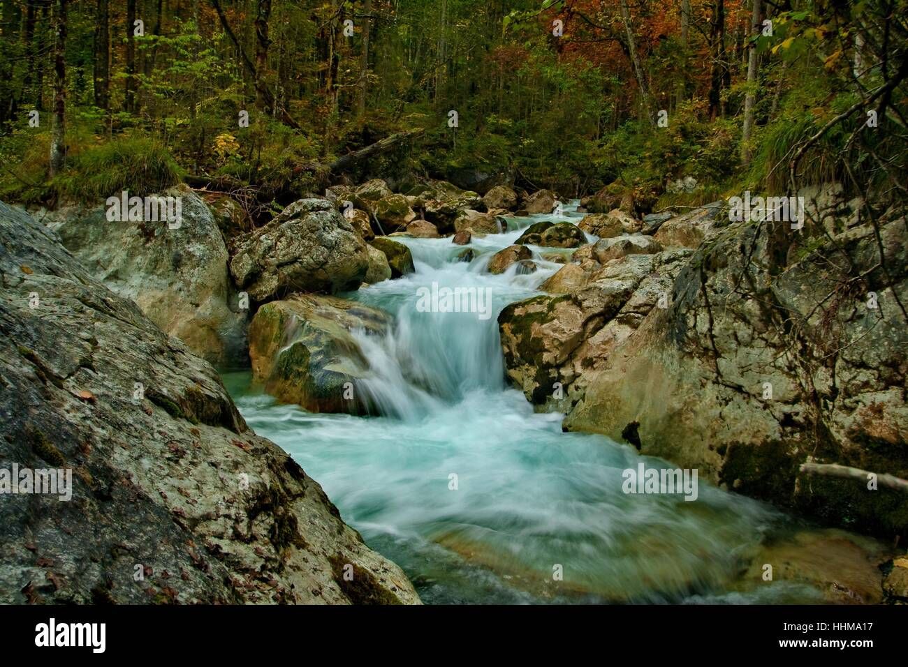 mountains, alps, radio silence, quietness, silence, stream, rest, fall ...