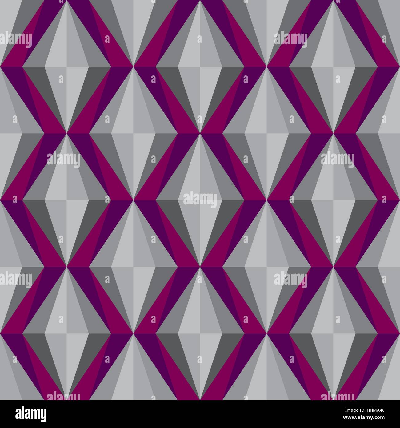 Modern zigzag and diamond tile pattern made of triangles - seamless, editable, vector, pattern ...