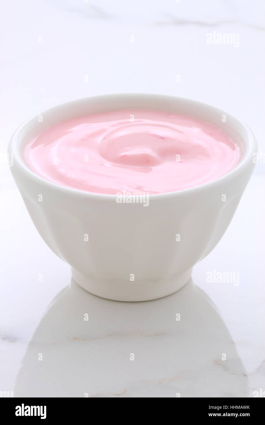 Delicious french custard-style yogurt with all the fruit mixed inside ...