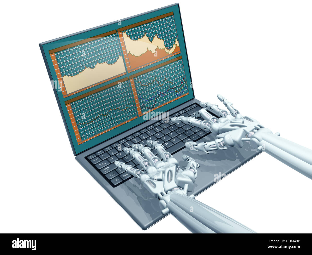 Science research data charts Cut Out Stock Images & Pictures - Alamy