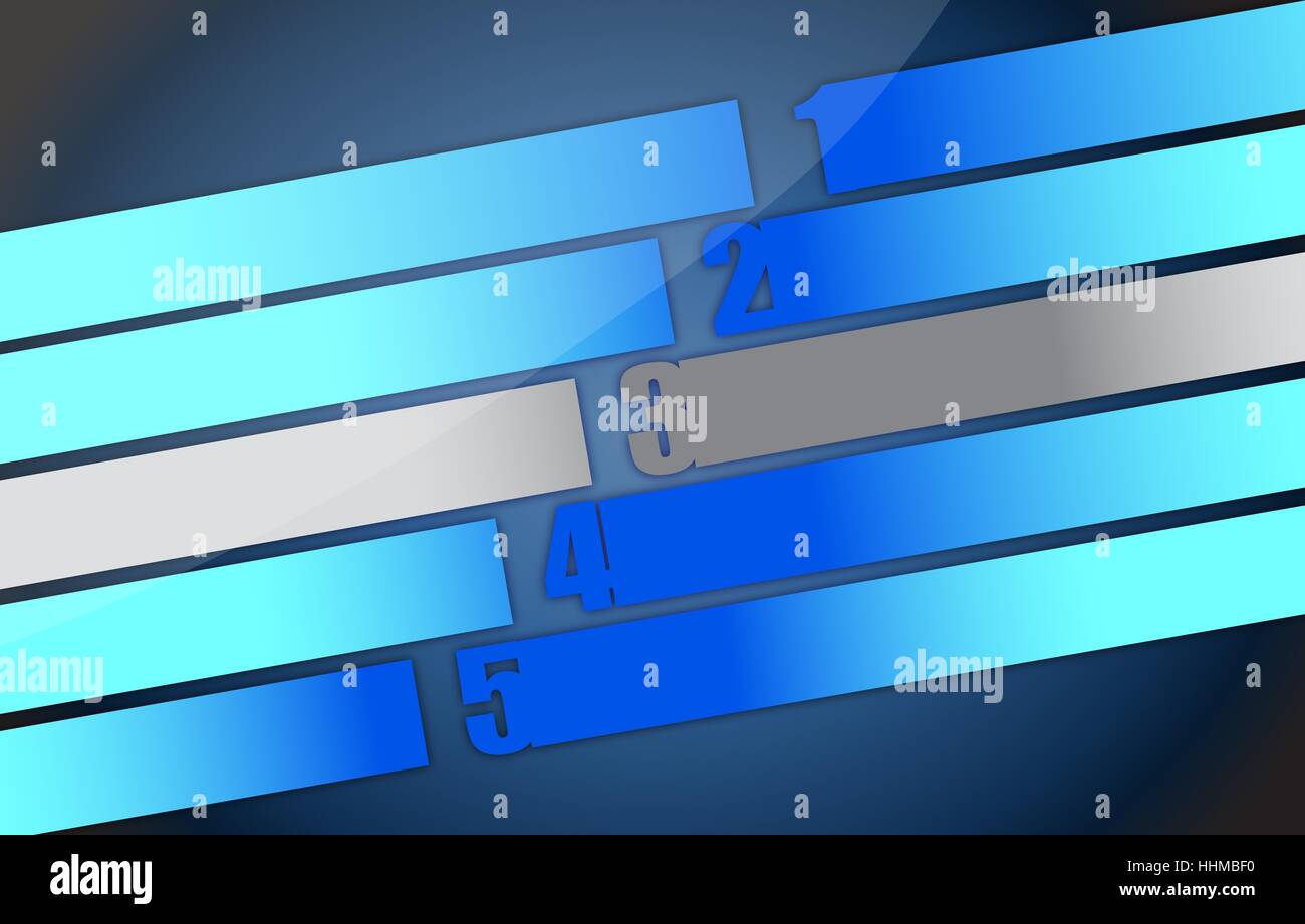 blue tones graph with numbers illustration design Stock Photo - Alamy