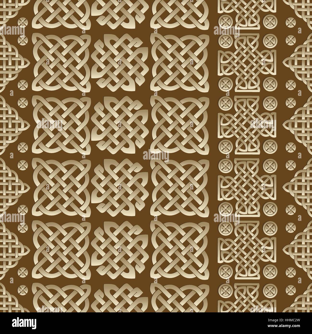 Celtic knot seamless pattern Stock Vector Image & Art - Alamy