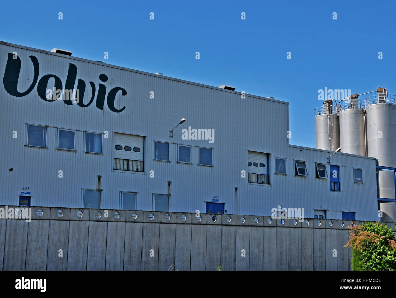 Volvic factory Volvic Puy-de-Dome Auvergne Massif-Central France Stock ...