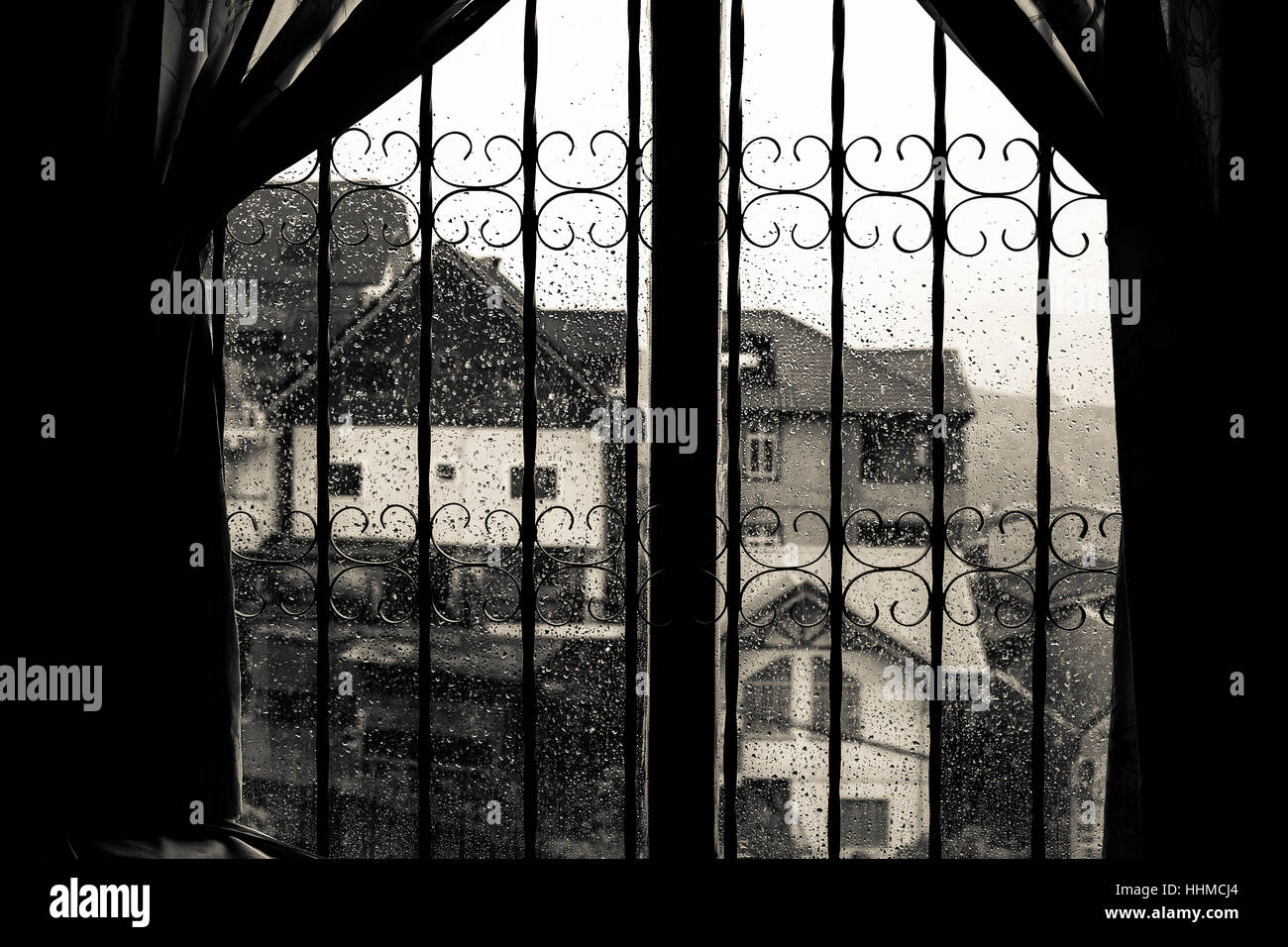 Moody Rainy Day Stock Photo - Alamy