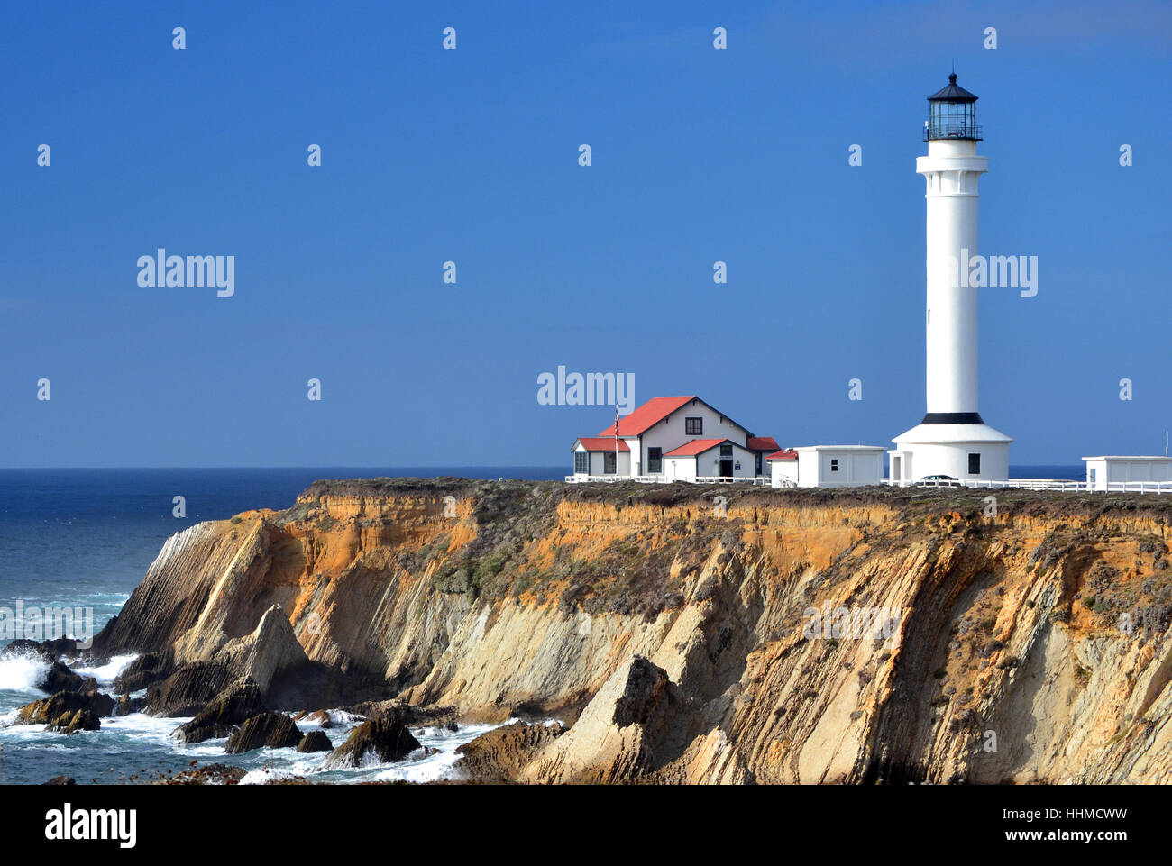 Point Arena Lighthouse Stock Photo - Alamy