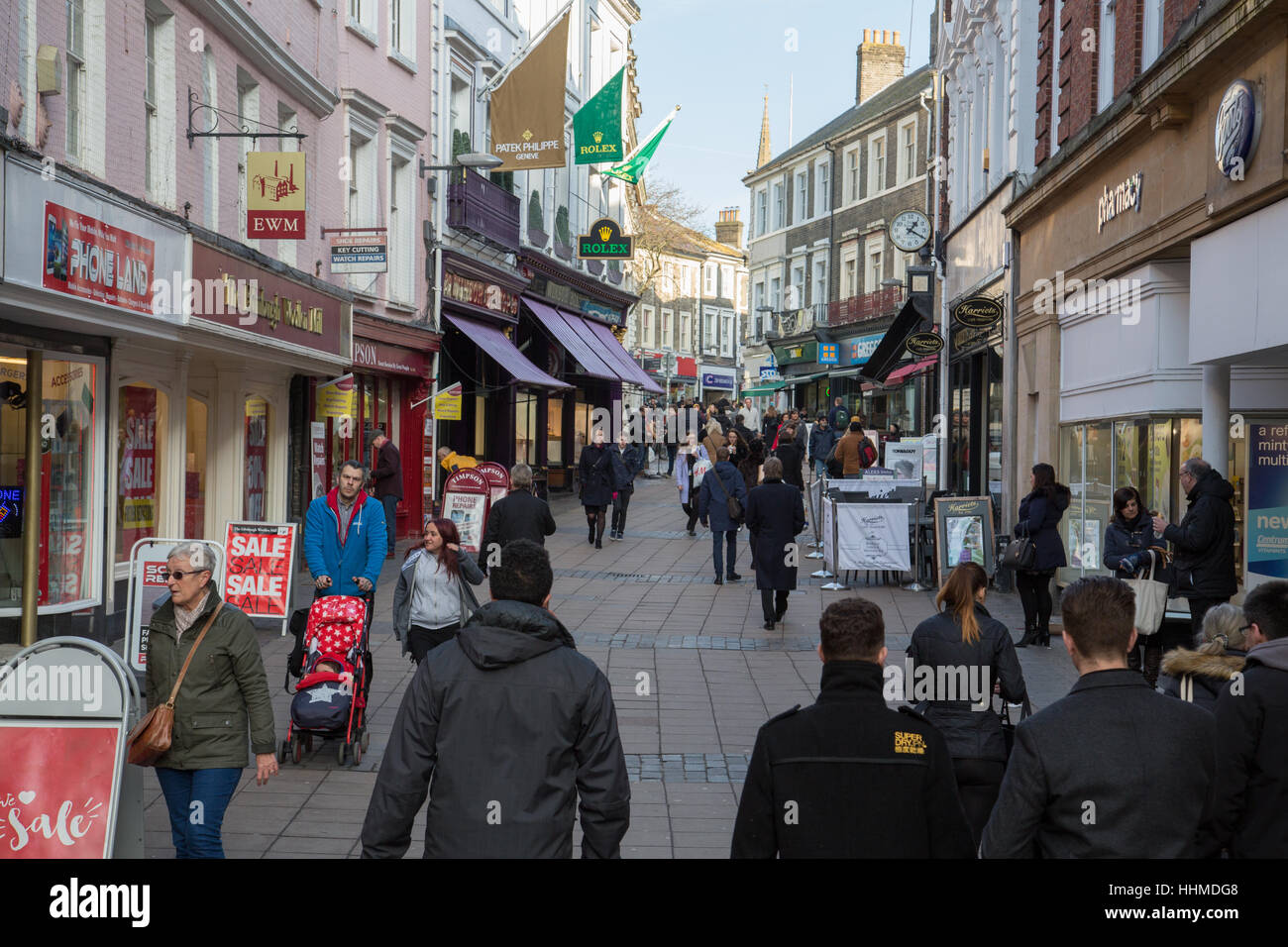 London Street Norwich High Resolution Stock Photography and Images - Alamy