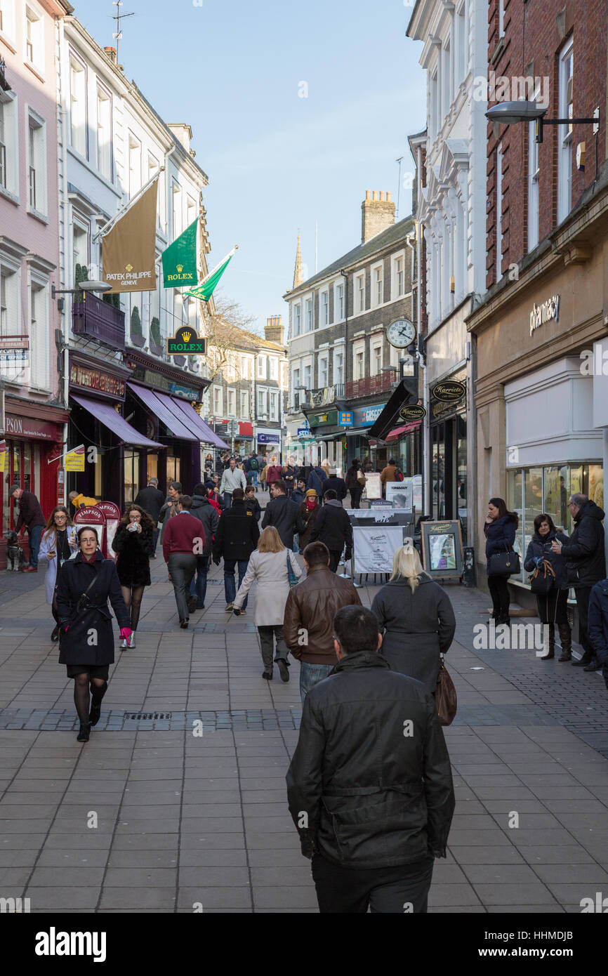 London street norwich norfolk england hi-res stock photography and ...