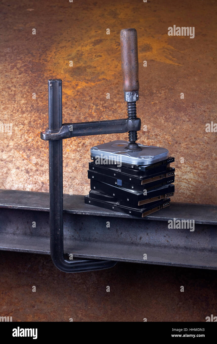 Screw compressor clamp hi-res stock photography and images - Alamy