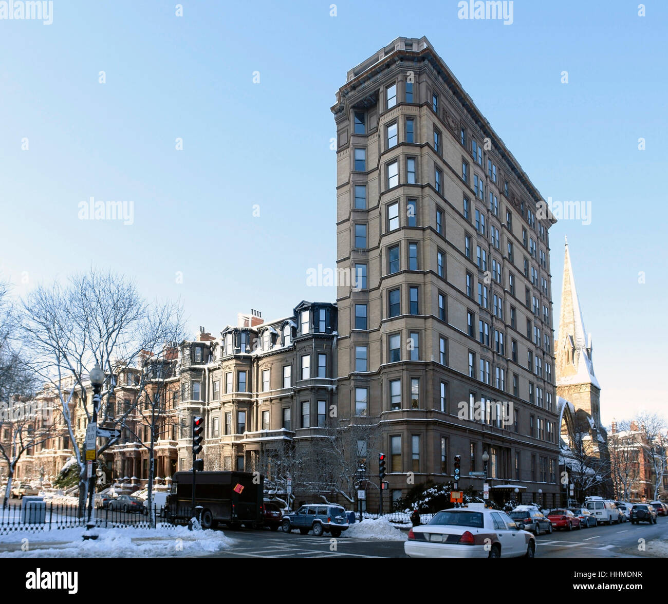sunny scenery in Boston (Massachusetts, USA Stock Photo - Alamy