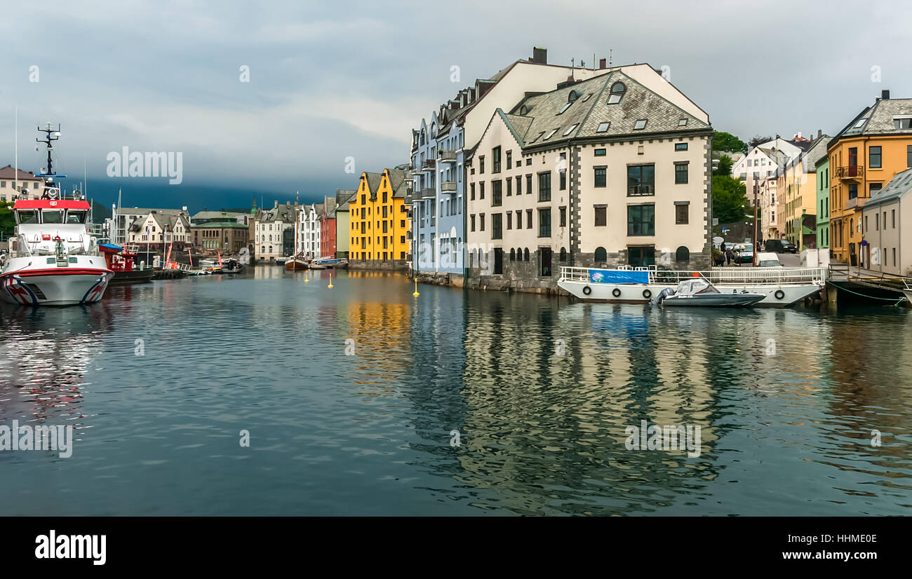 Apartments alesund hi-res stock photography and images - Alamy