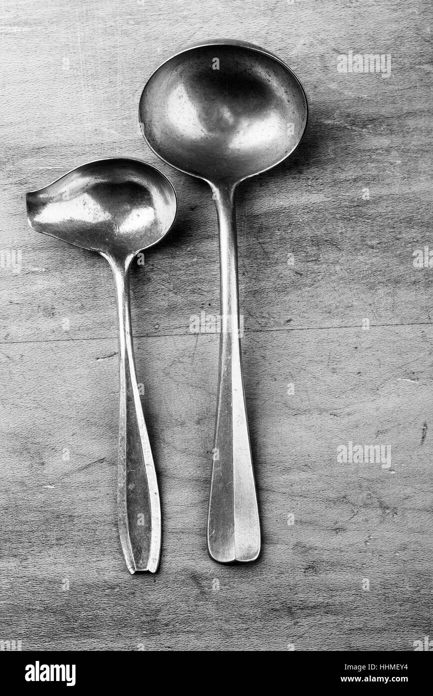 sauce, trowel, soup spoon, soup ladle, spoon, soup, still life, tool ...