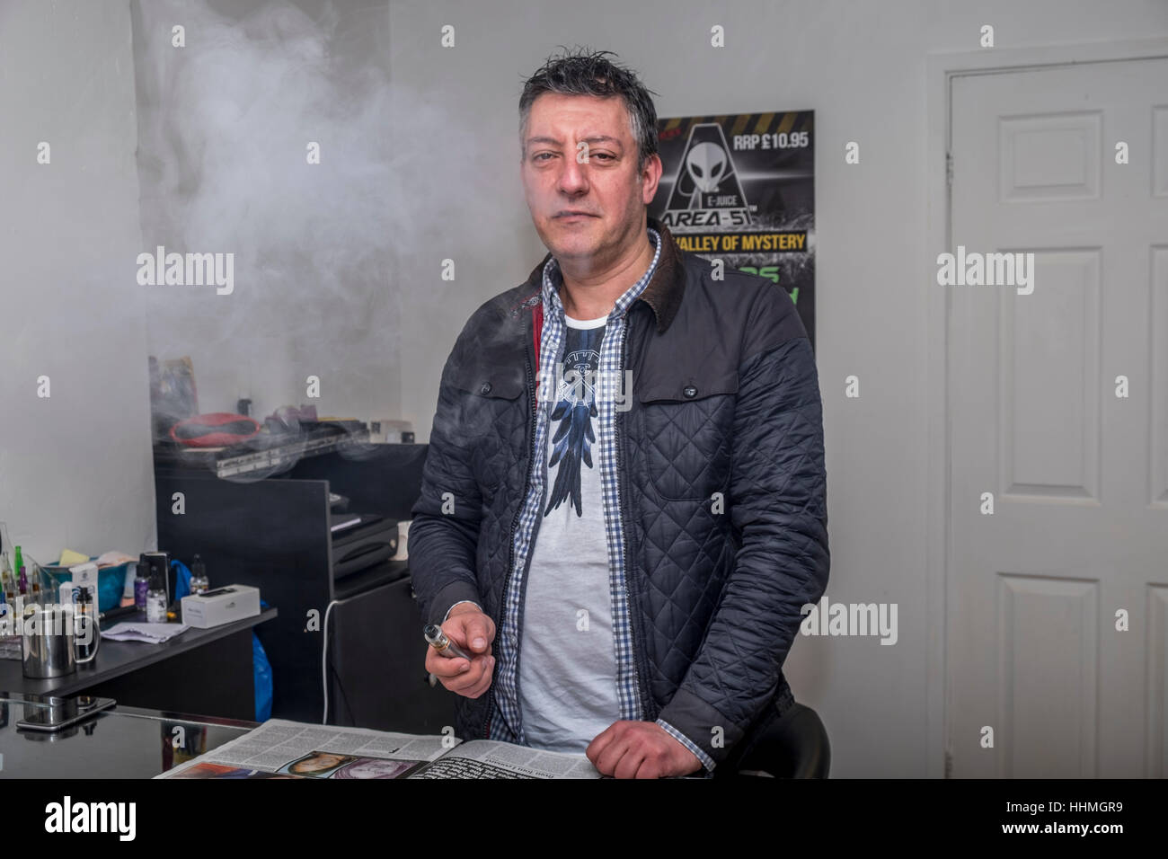 Tobacco shop owner hi-res stock photography and images - Alamy