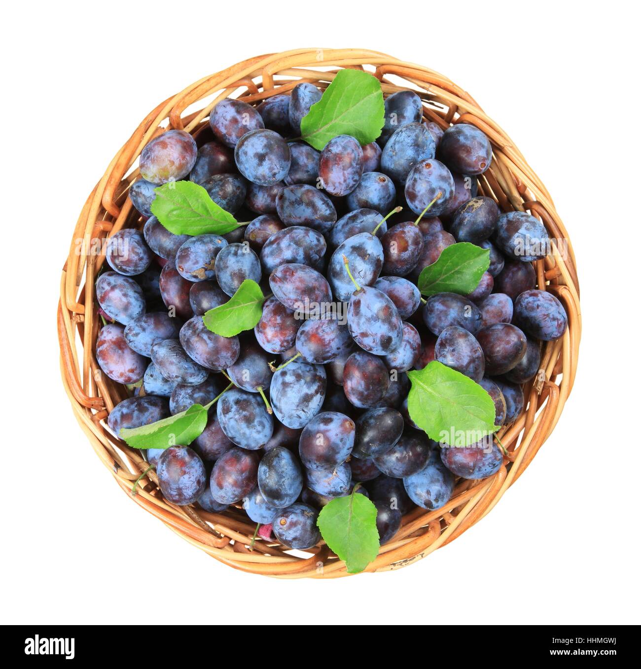 blue, basket, fruit, plums, fresh, blue, food, aliment, sweet, isolated ...
