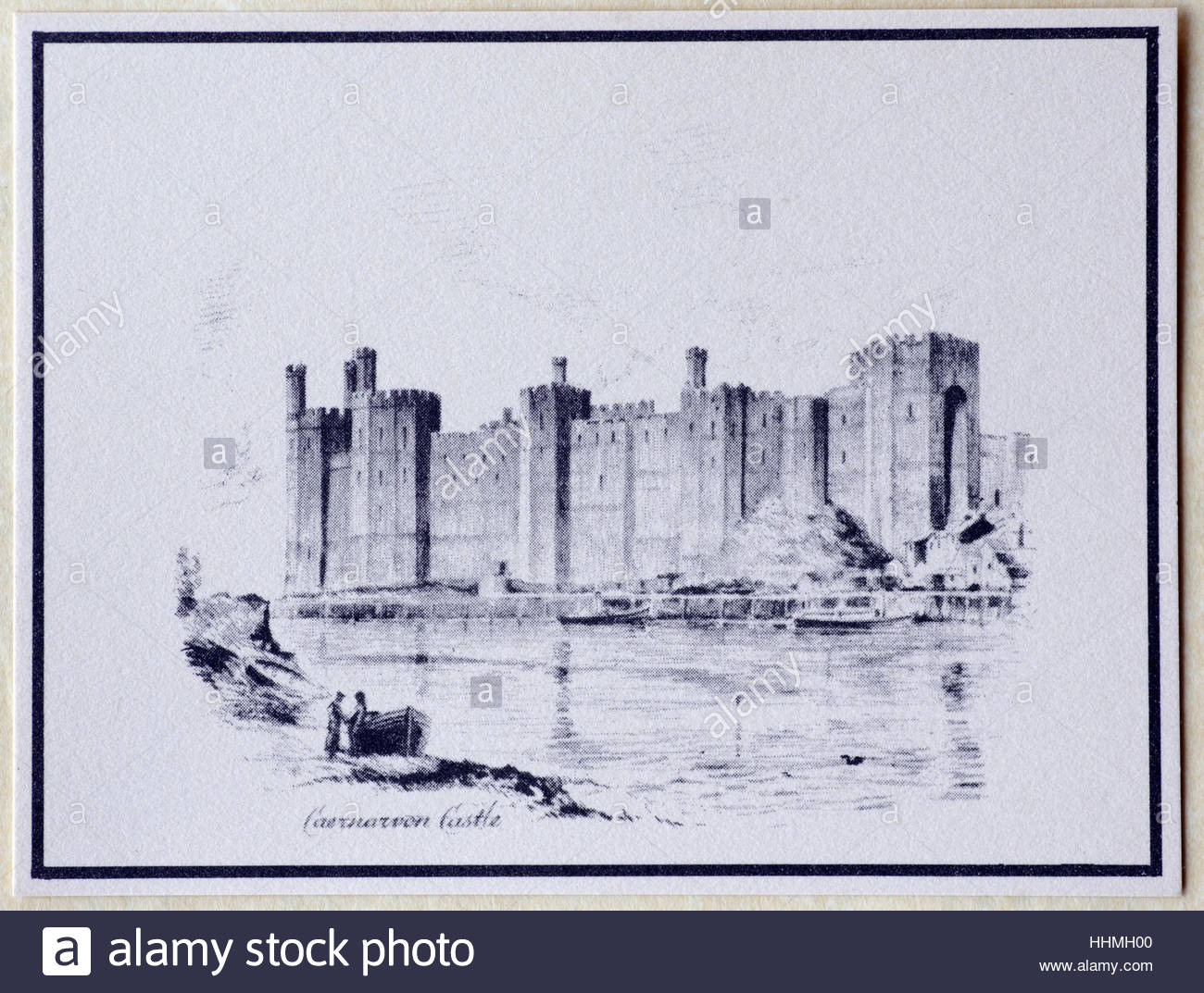 Vintage medieval castle drawing hi-res stock photography and images - Alamy