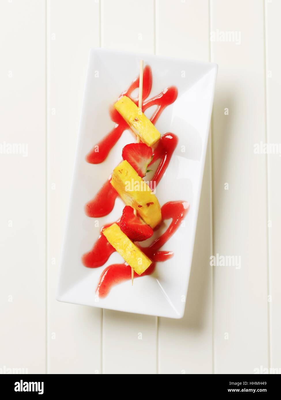 food, aliment, sweet, closeup, rectangular, fruit, strawberry, dish ...