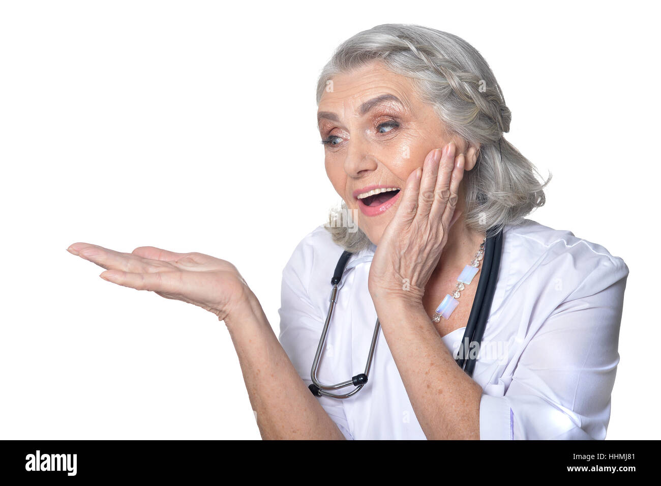 senior female doctor Stock Photo - Alamy