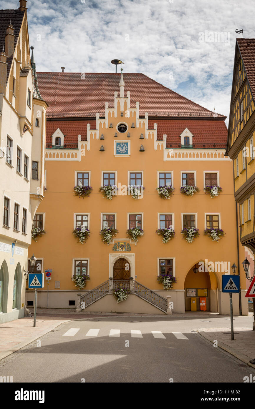 Street views in Donauworth, Germany, Europe Stock Photo - Alamy