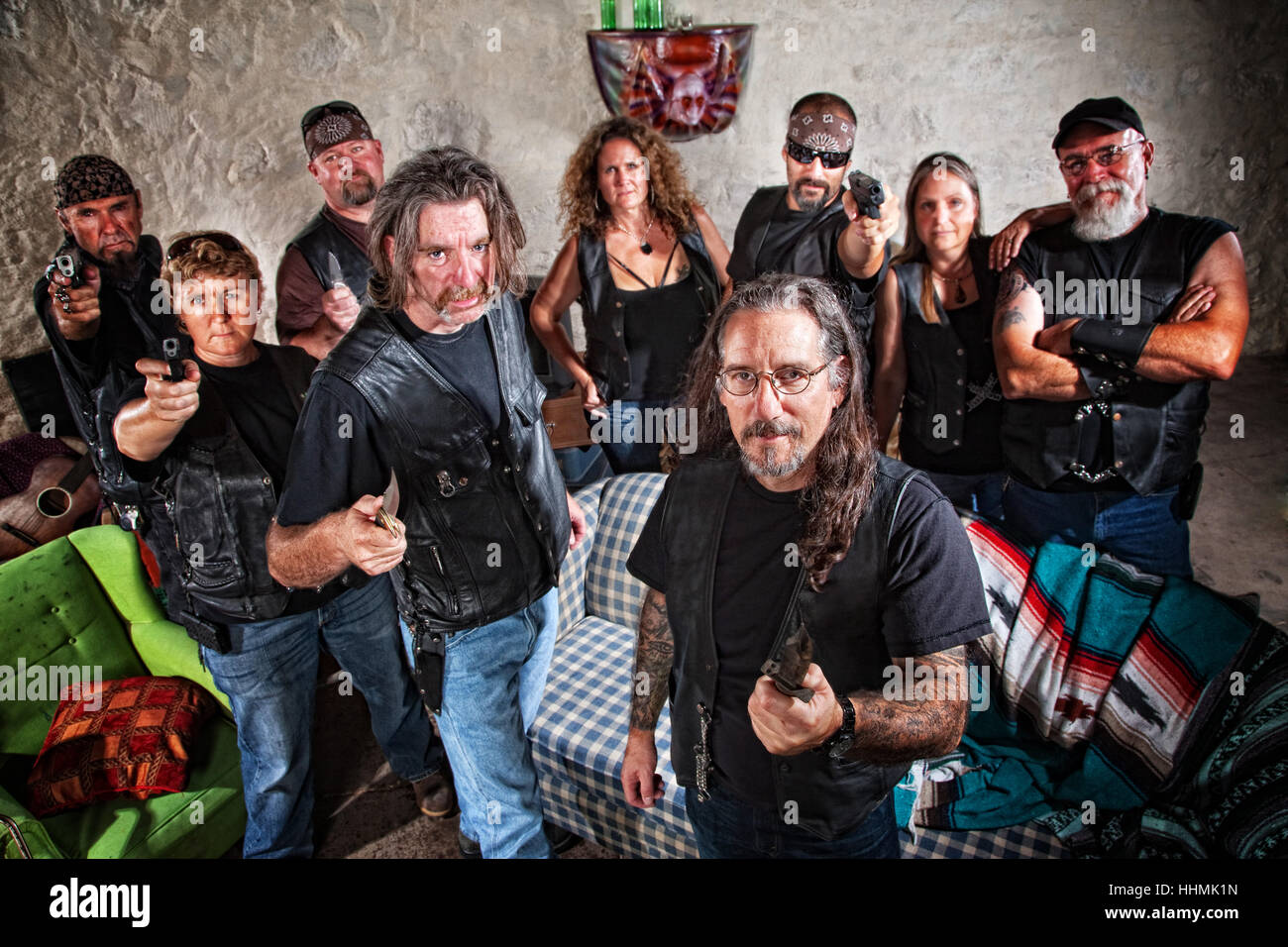 Serious black man redneck hi-res stock photography and images - Alamy