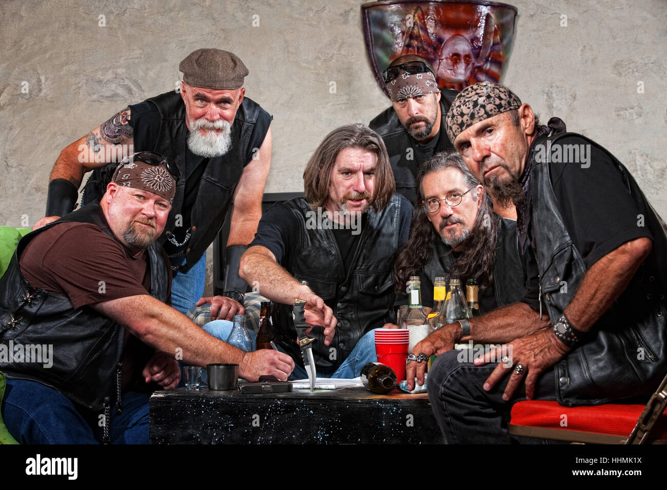Gang member tatoo hi-res stock photography and images - Alamy