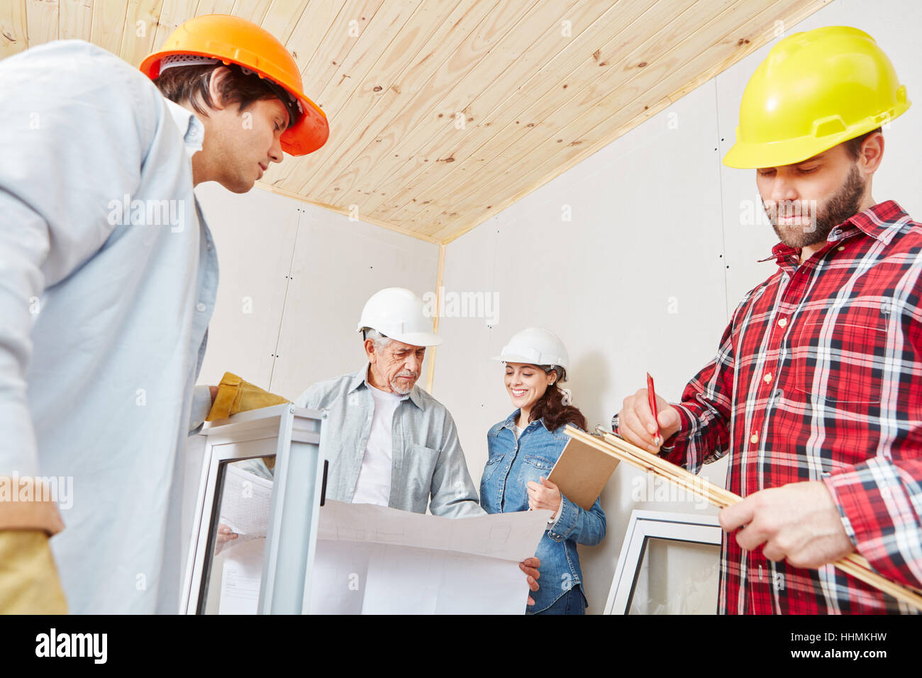 Construction team hi-res stock photography and images - Alamy