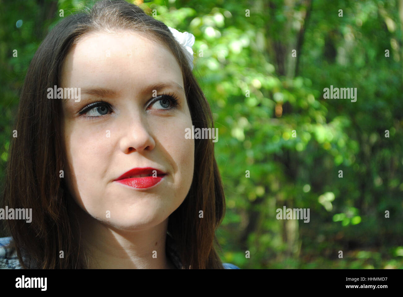 woman, beautiful, beauteously, nice, face, portrait, dapper, accosting ...