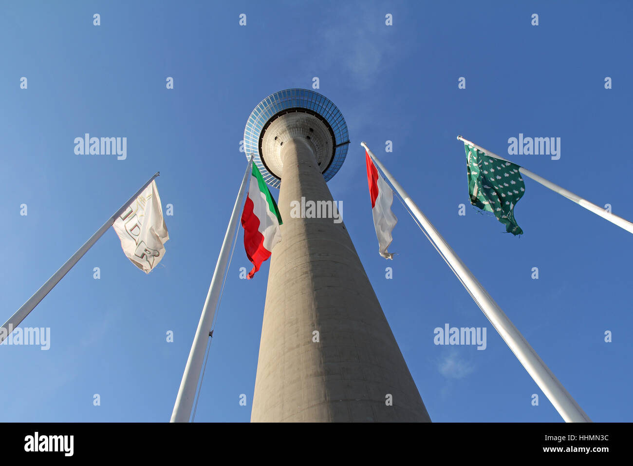 restaurant, blue, rhine, old town, clock, channel, digital, dusk, flags ...