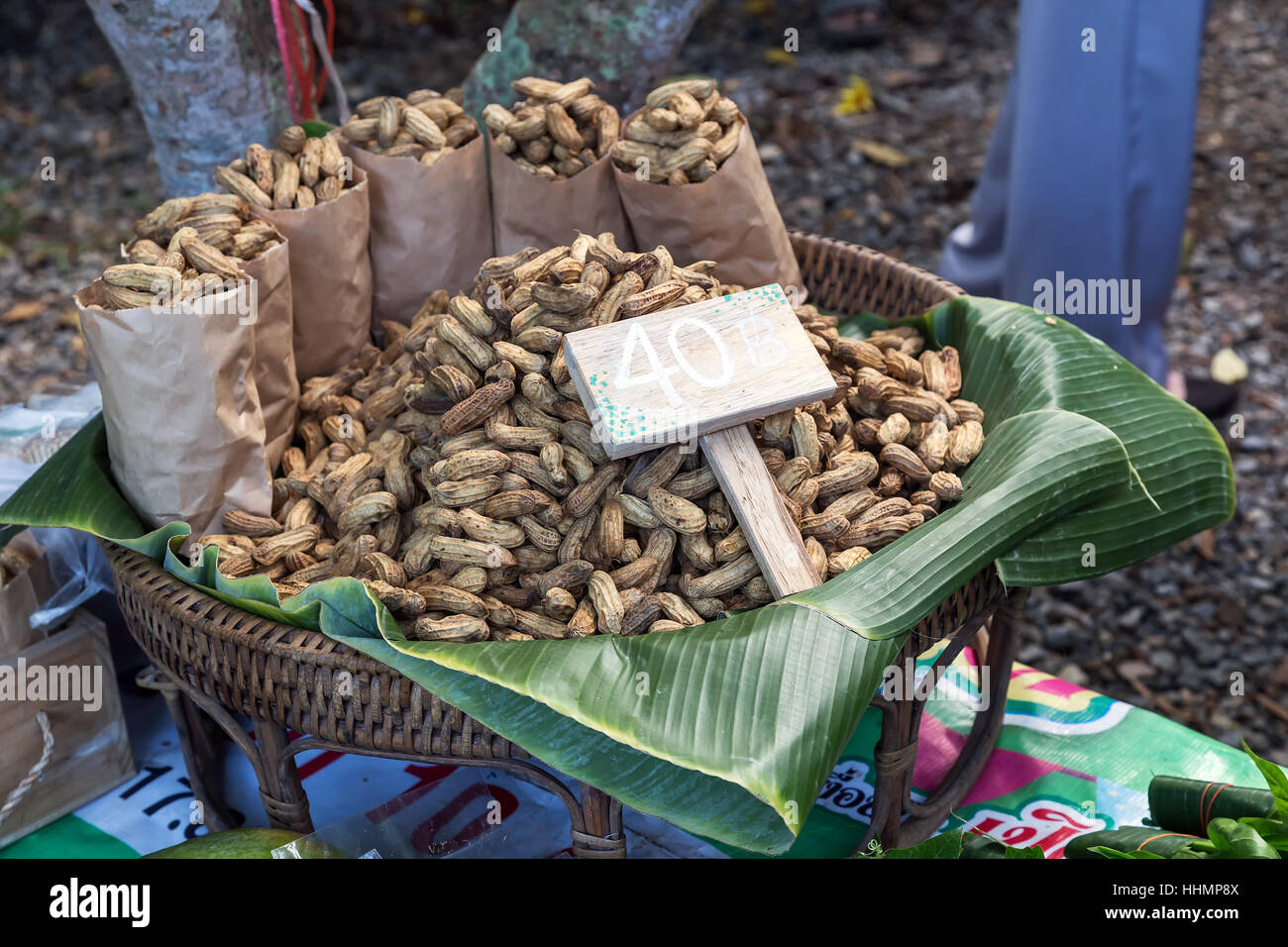 Groundnut market hi-res stock photography and images - Alamy