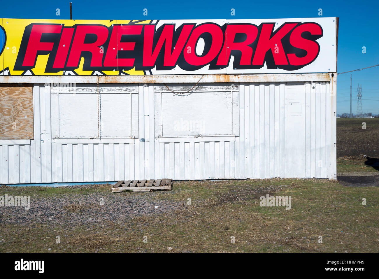 Firework Stand High Resolution Stock Photography and Images - Alamy