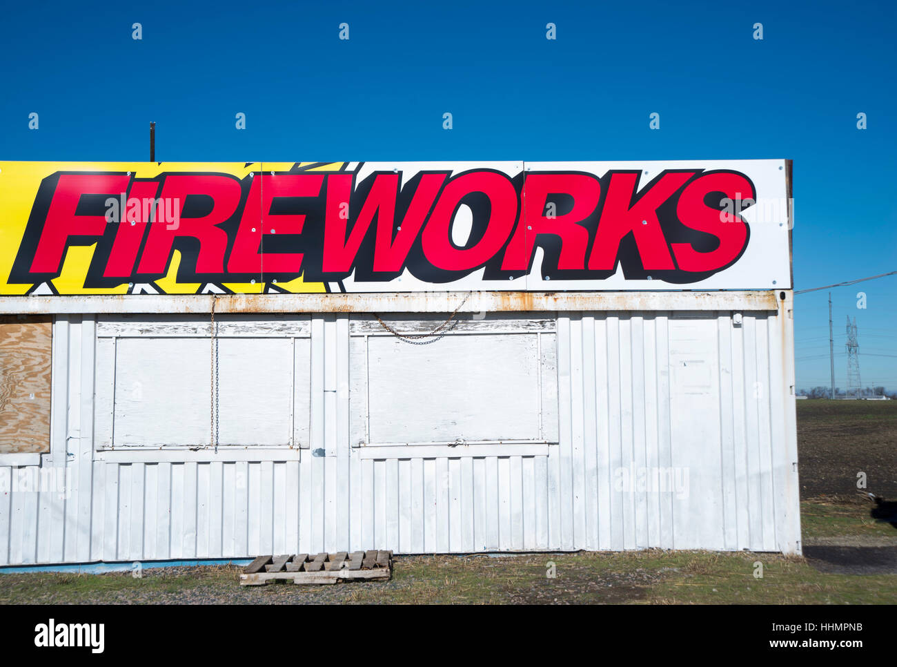 Fireworks storage hi-res stock photography and images - Alamy