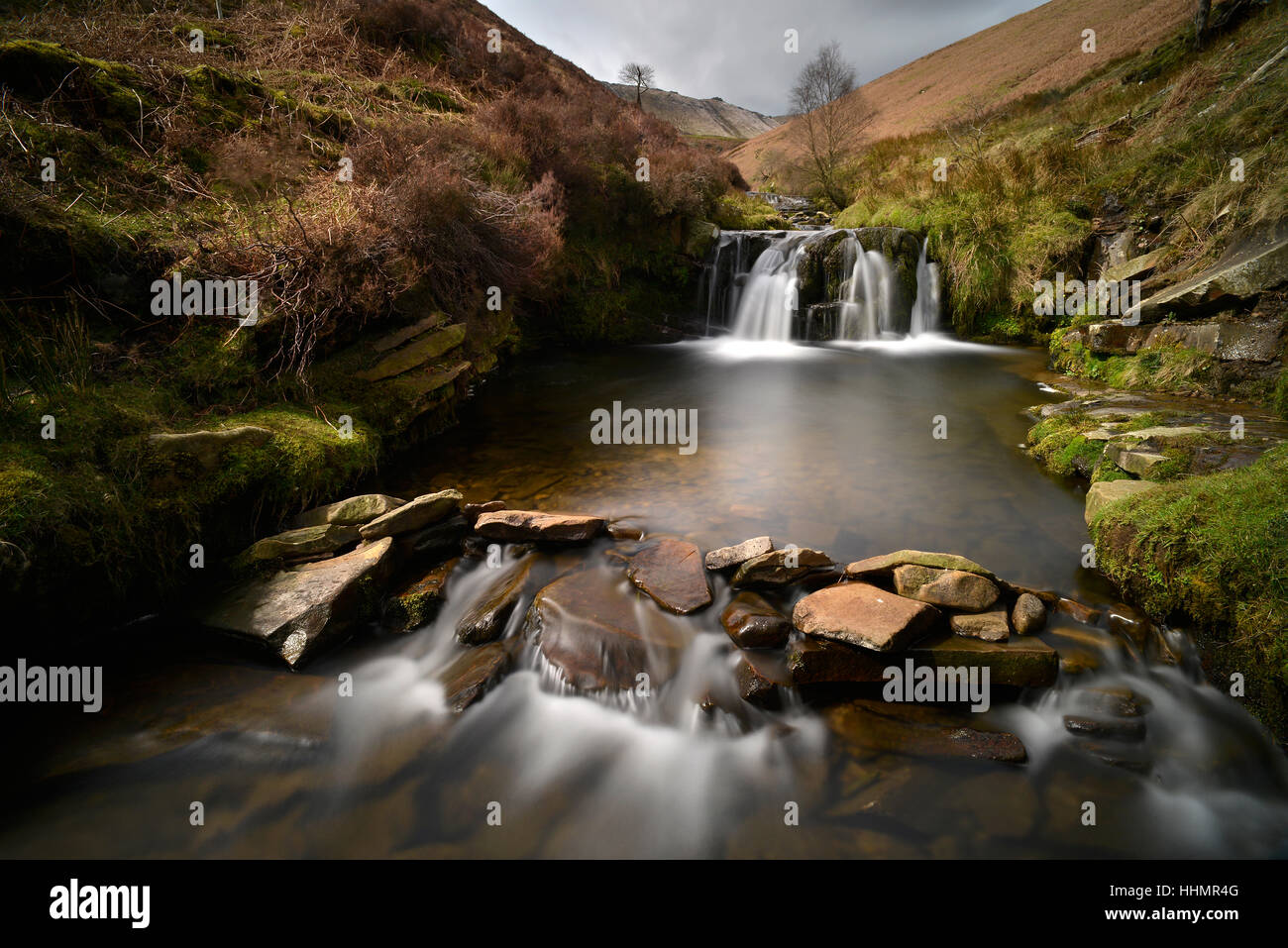Fair Brook Waterfall Stock Photo - Alamy