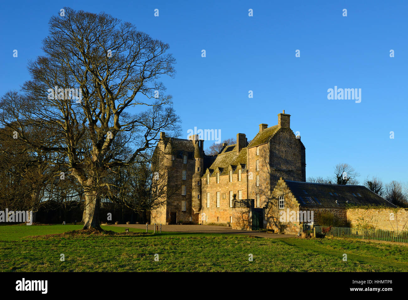 Kellie Castle, dating from the 14th century, near Anstruther in the ...