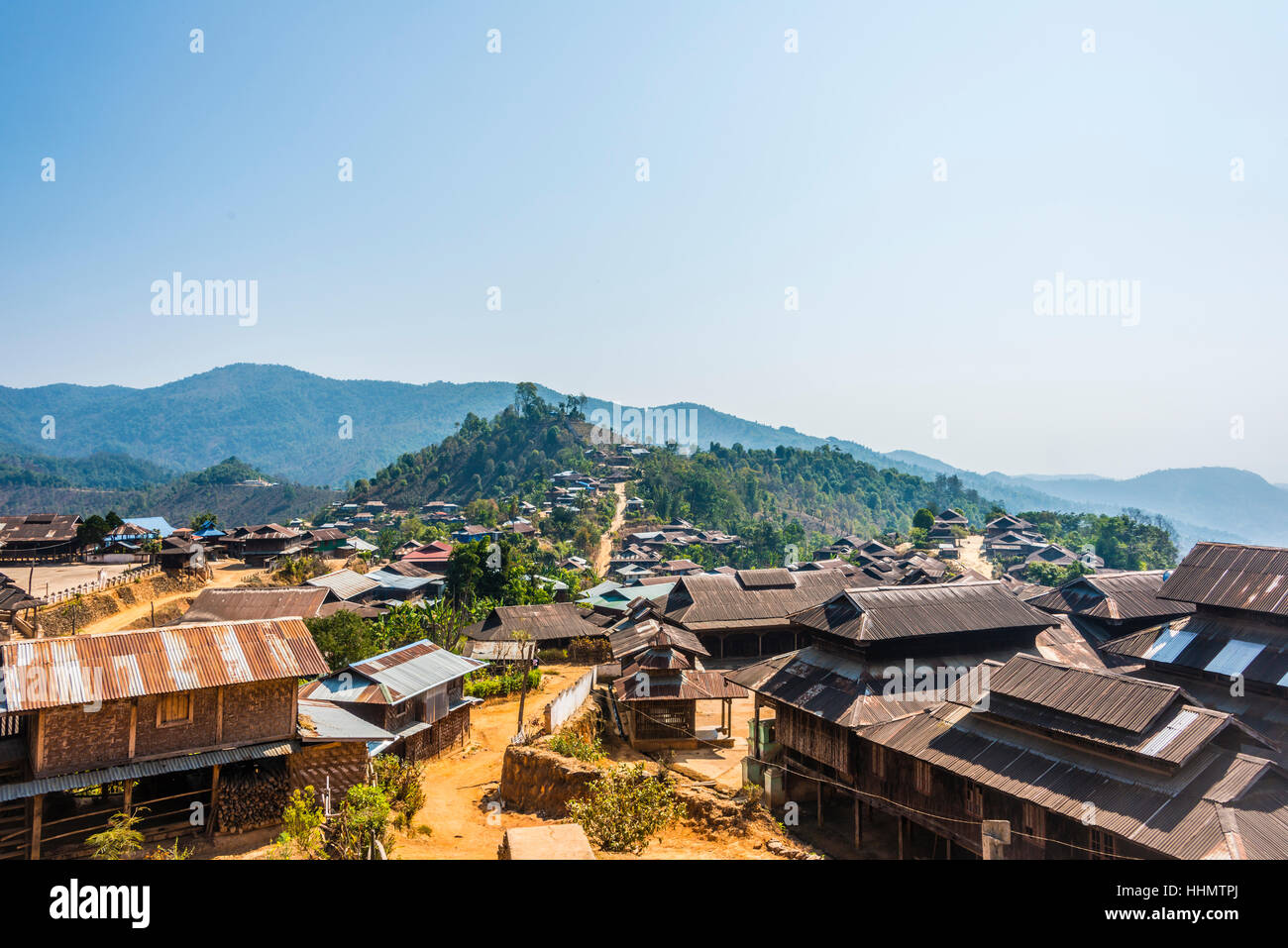 Southeast asian mountain village hi-res stock photography and images ...