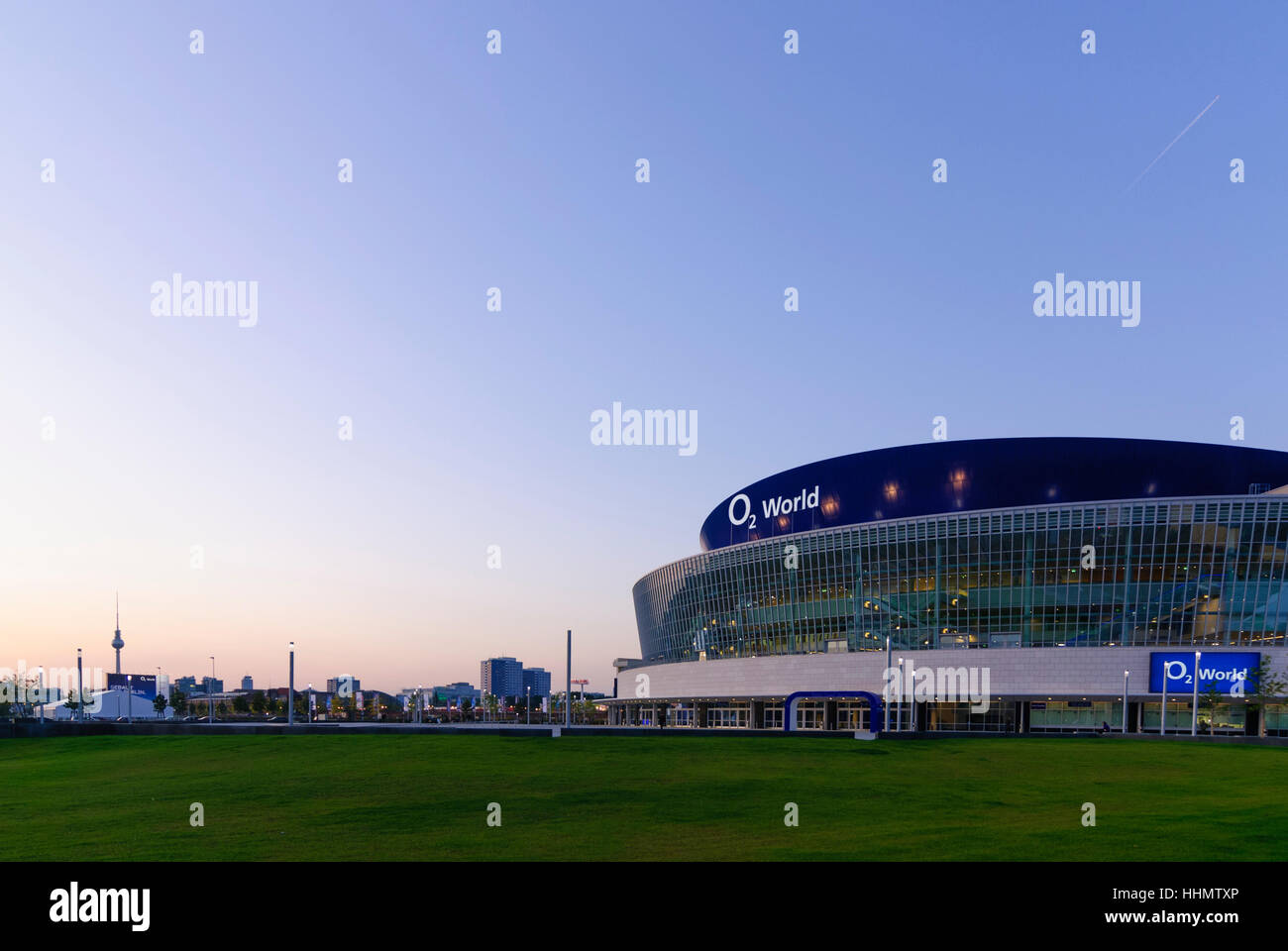 Berlin: Event hall O2-World, , Berlin, Germany Stock Photo - Alamy
