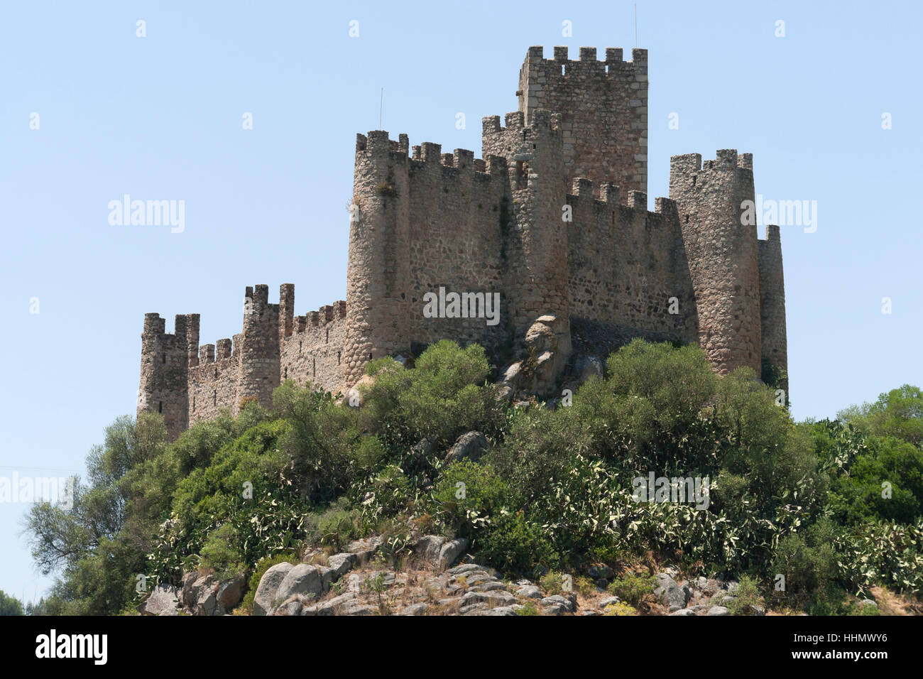 portugal, medieval, castle, river, water, chateau, tower, travel ...