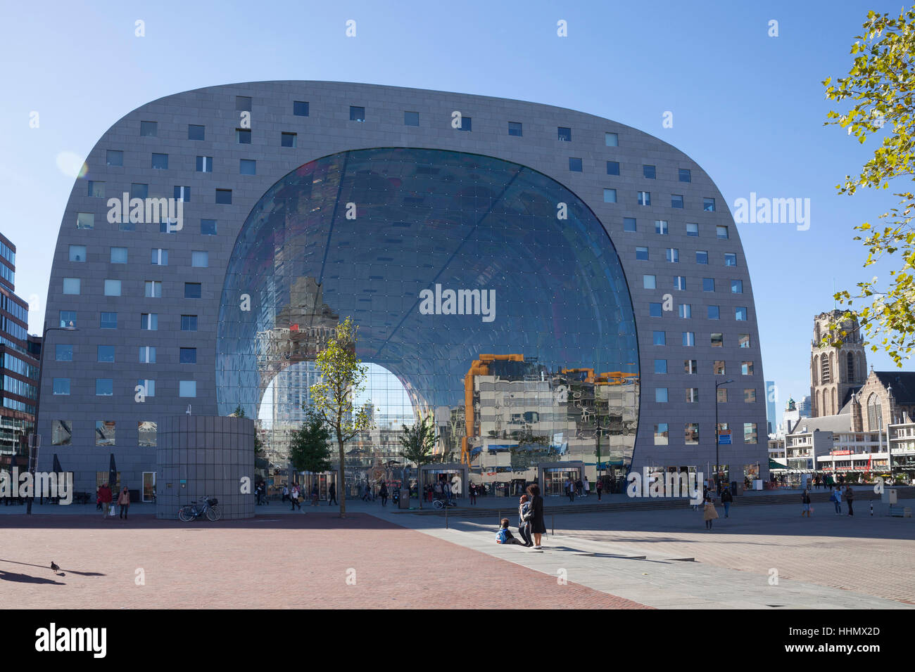 Rotterdam market hall hi-res stock photography and images - Alamy