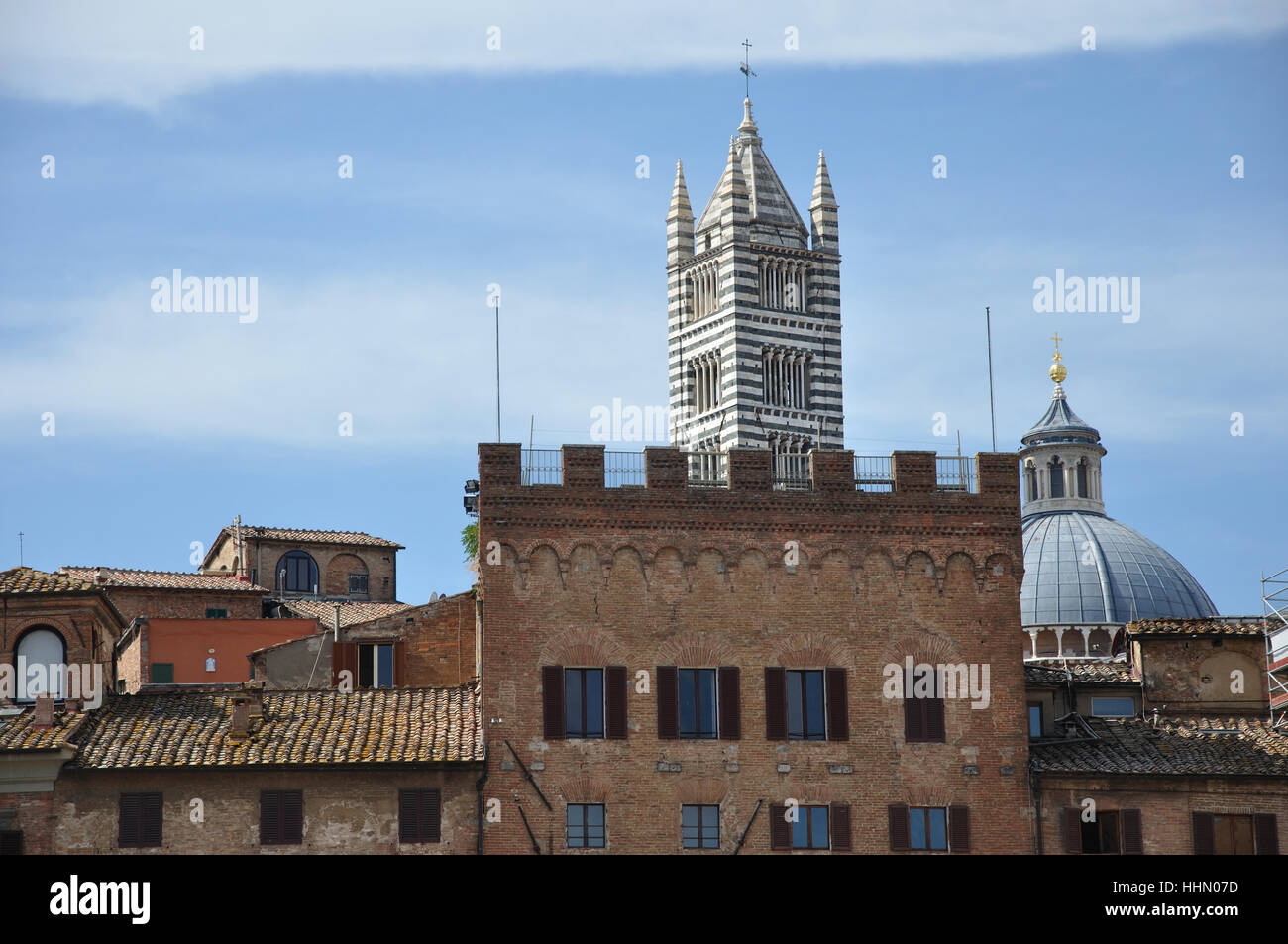 tuscany, sienna, italy, church, cathedral, agriculture, farming, field ...