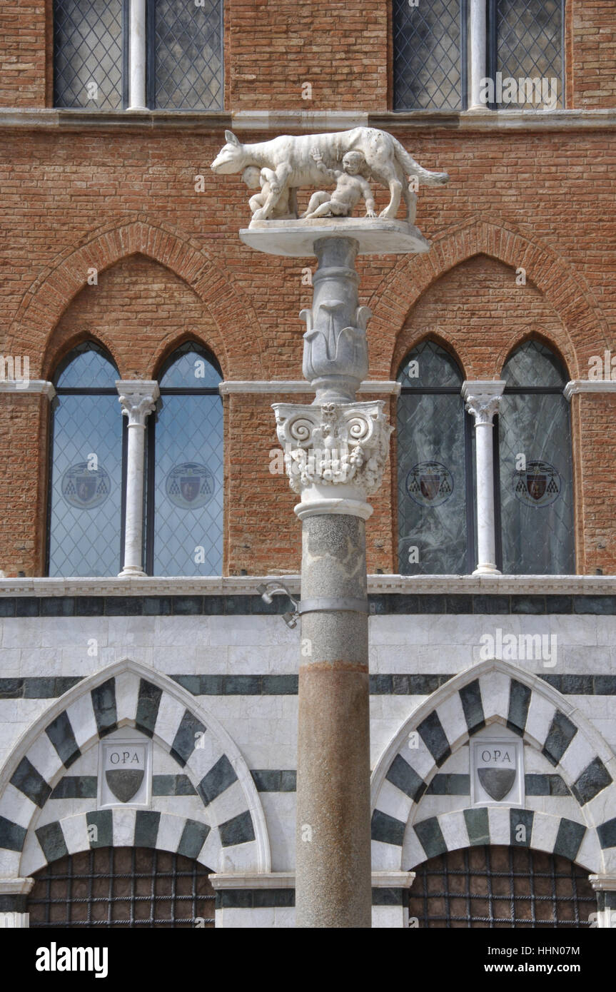 tuscany, sienna, italy, church, cathedral, agriculture, farming, field ...