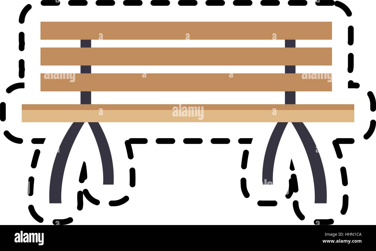park bench icon Stock Vector Image & Art - Alamy