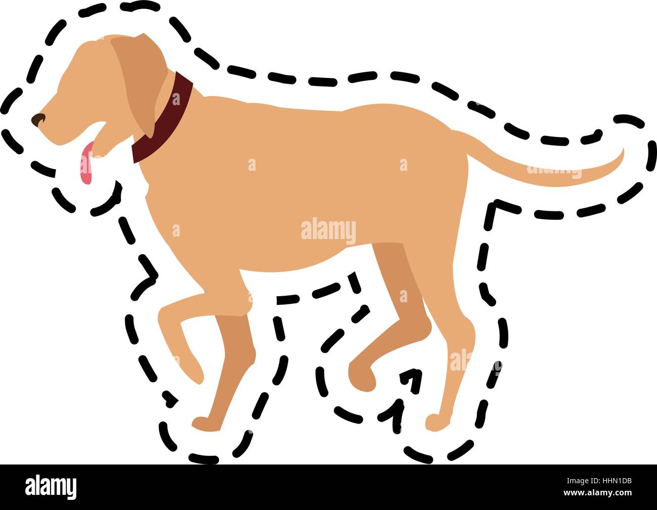 dog cartoon icon Stock Vector Image & Art - Alamy