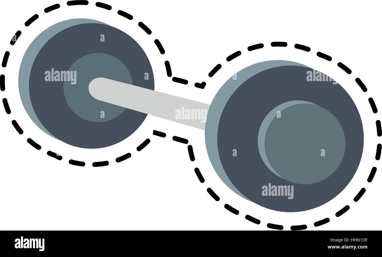 dumbbell icon image Stock Vector Image & Art - Alamy