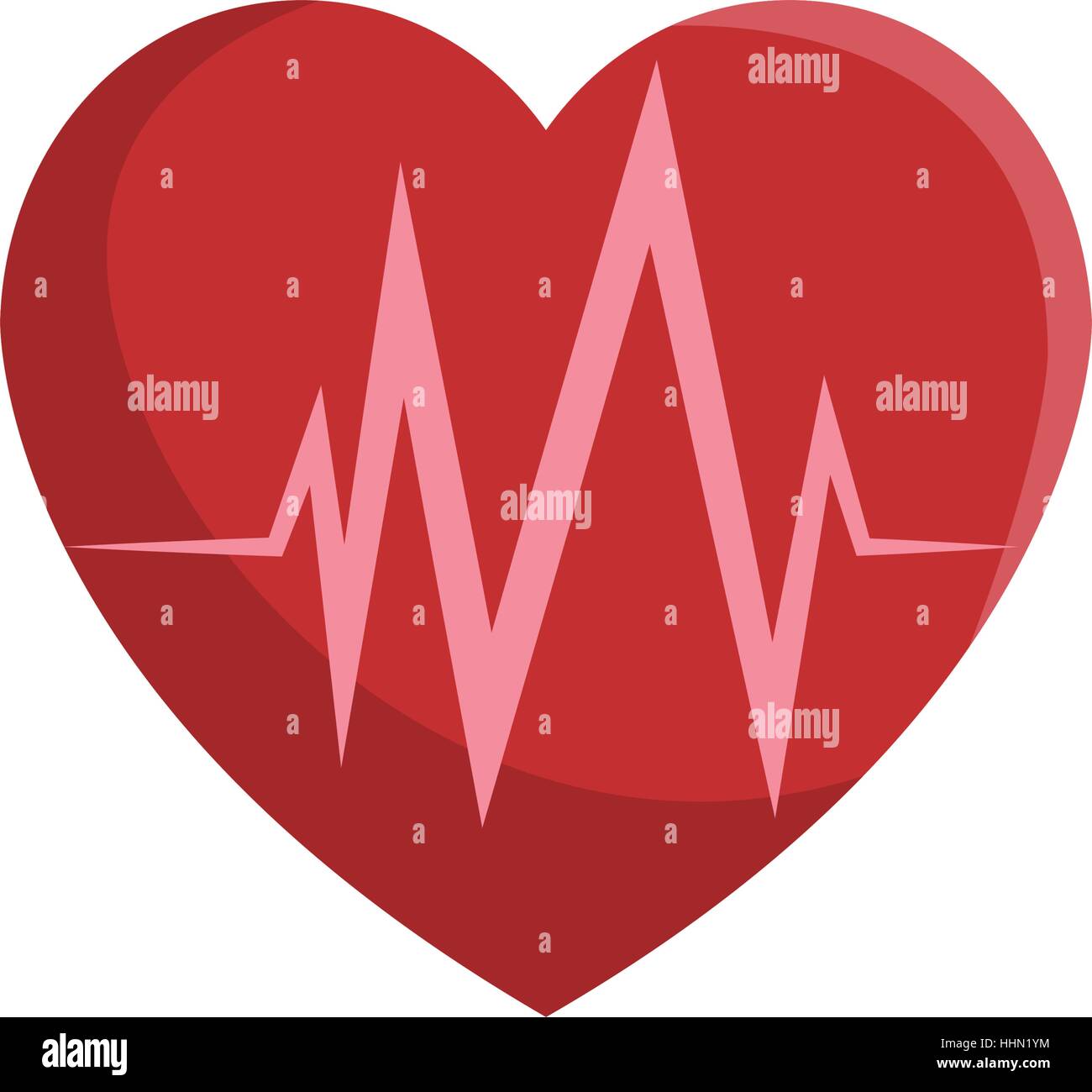 cardio heart icon Stock Vector Image & Art - Alamy