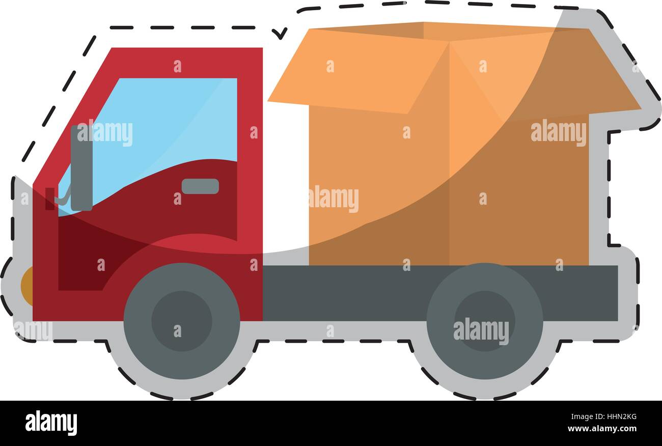 Trailer handling Stock Vector Images - Alamy