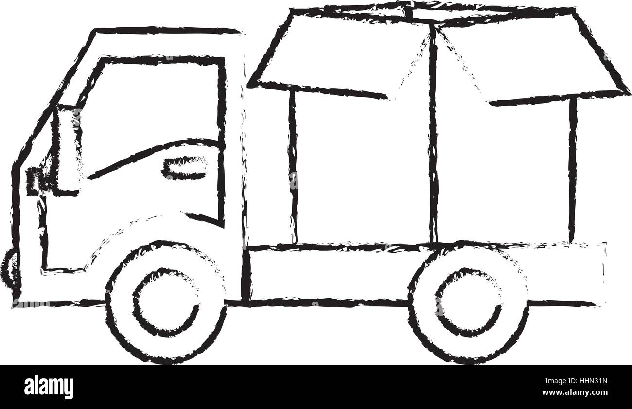 Trailer handling Stock Vector Images - Alamy