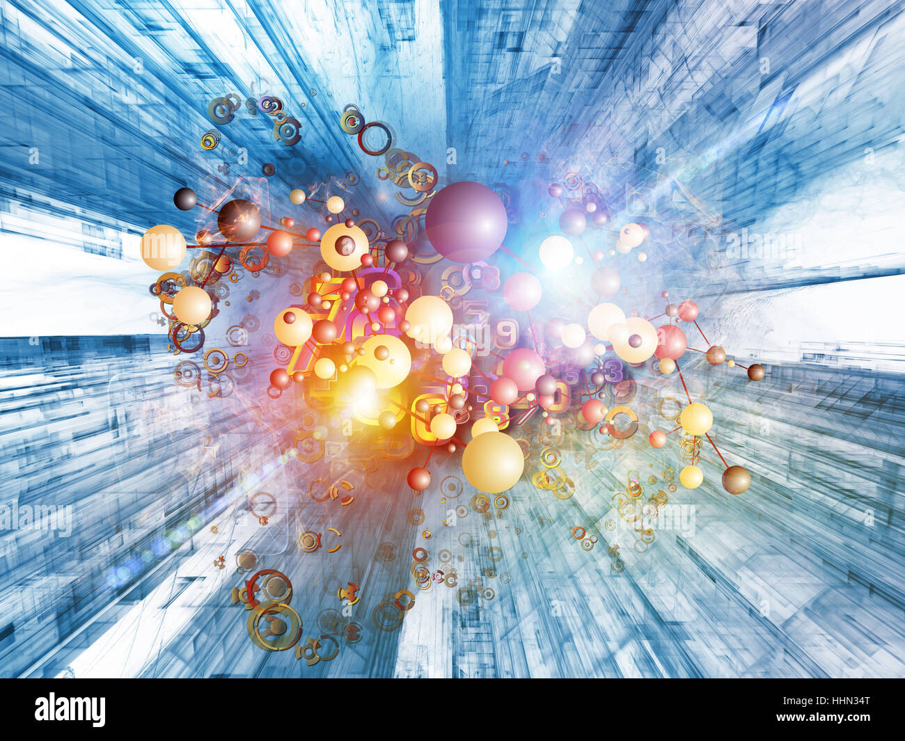 calculation, arrangement, composition, science, research, communication ...