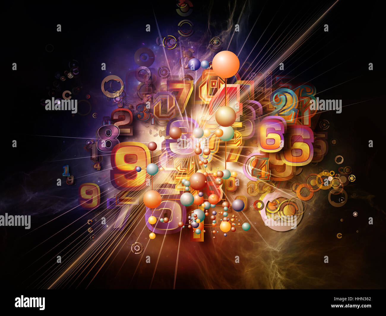 calculation, arrangement, composition, science, research, communication ...