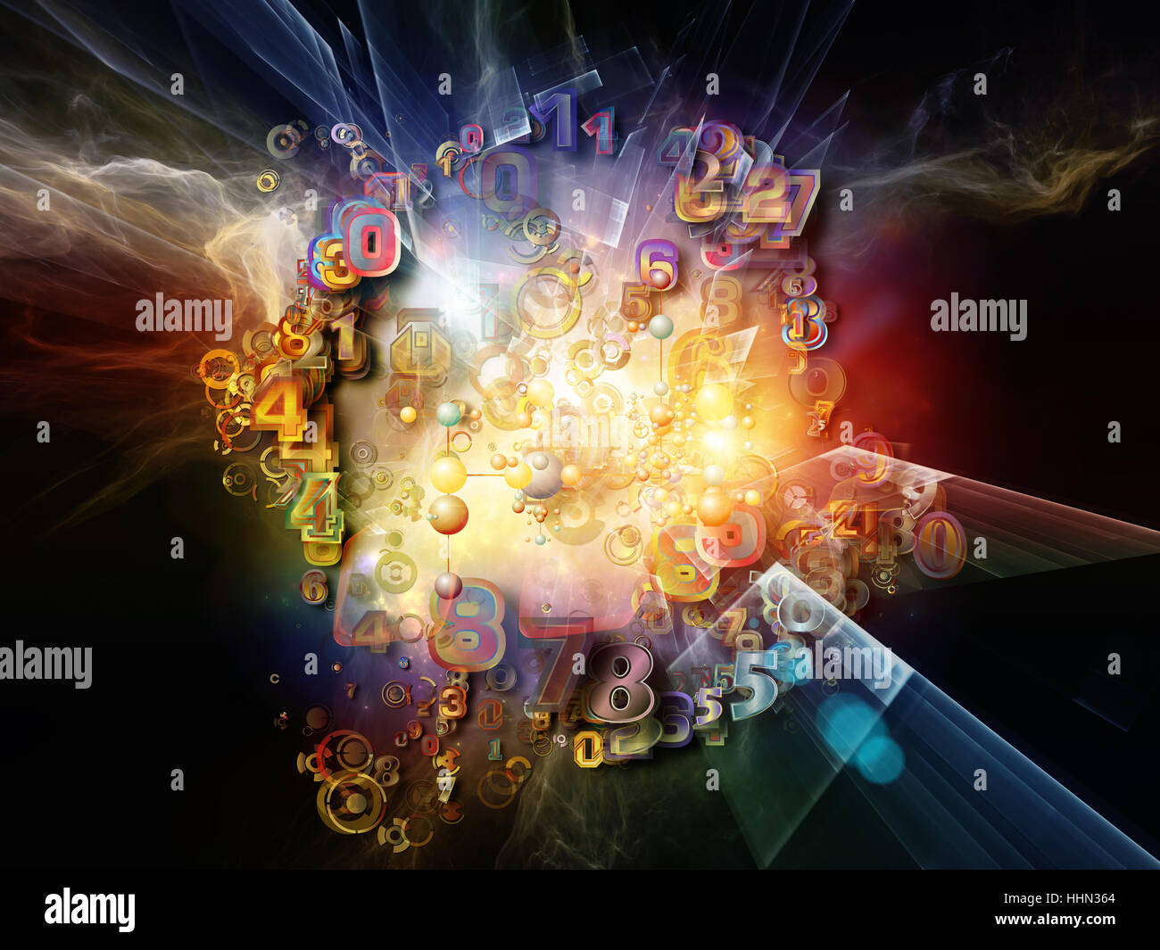 calculation, arrangement, composition, science, research, communication ...