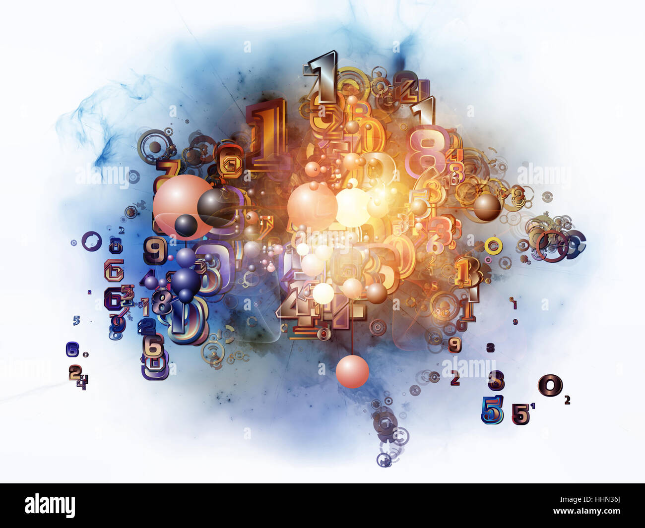 calculation, arrangement, composition, science, research, communication ...