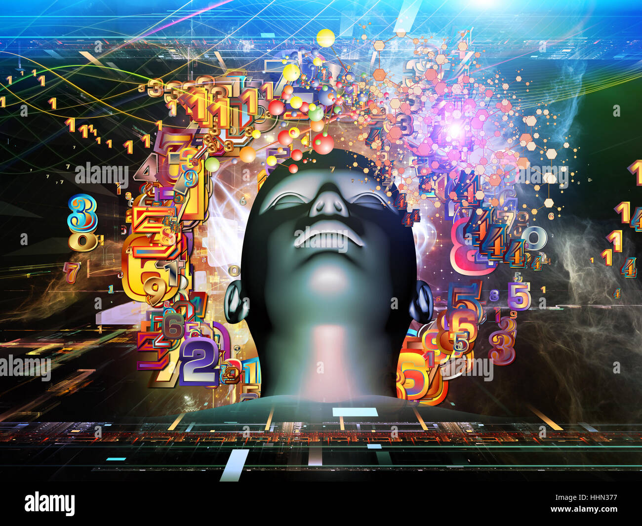 calculation, arrangement, composition, science, research, face, dream ...